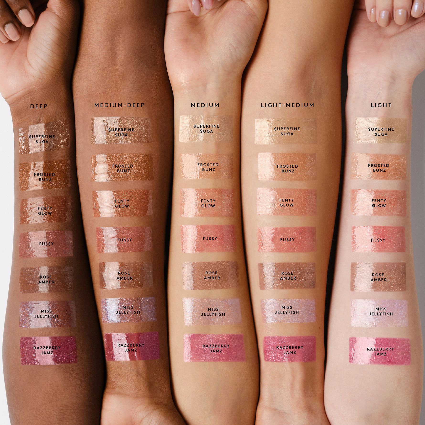 Køb Gloss Bomb Oil Frosted Bunz fra Fenty Beauty - Matas