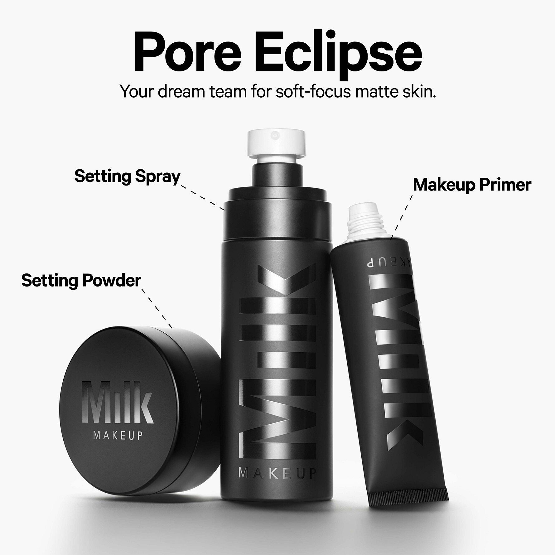 Køb Pore Eclipse Matte Translucent Setting Powder Very Deep fra Milk Makeup - Matas