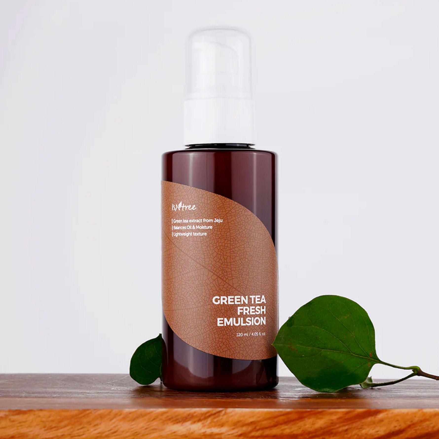 Køb Green Tea Fresh Emulsion 120 ml fra Isntree - Matas