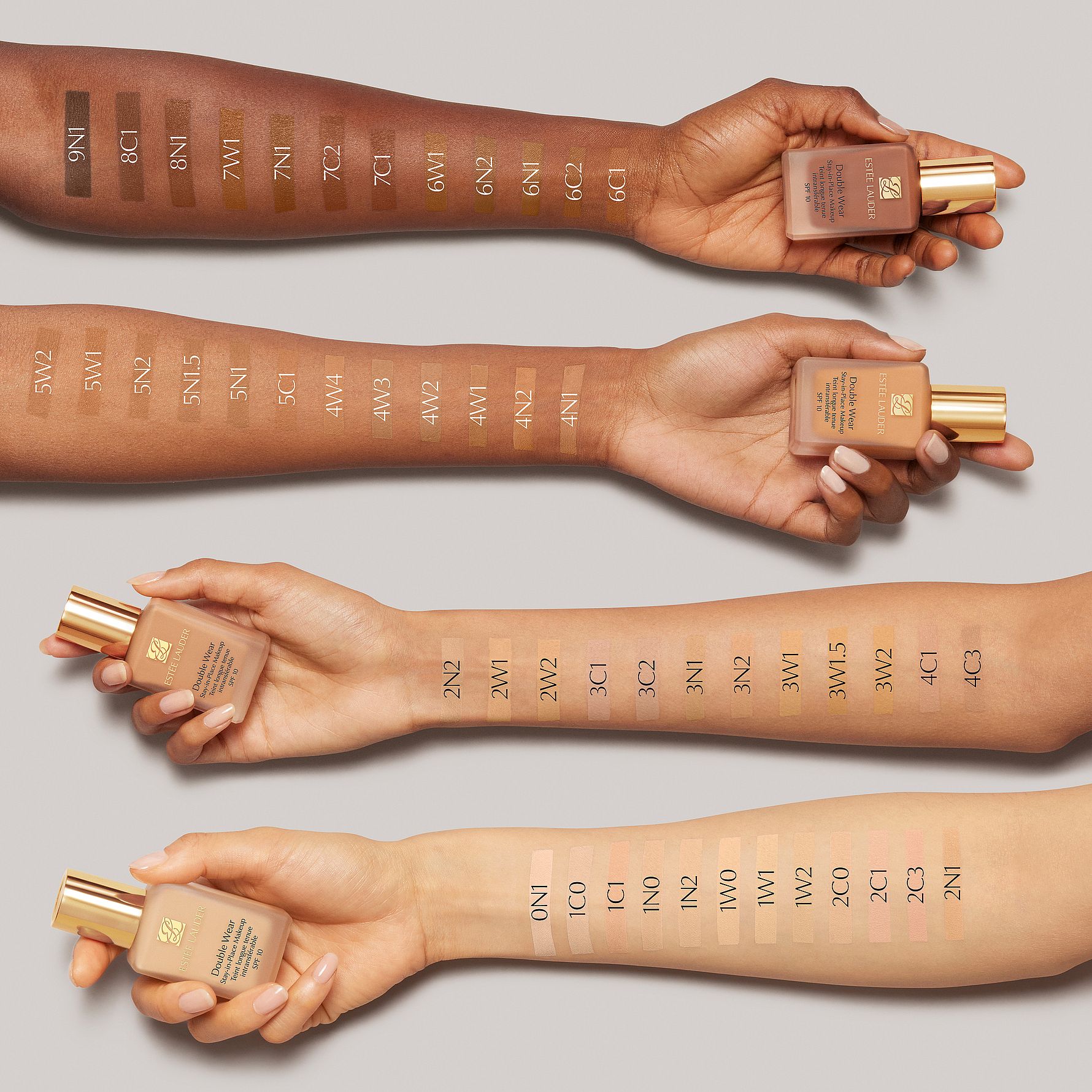 Køb Double Wear Stay-In-Place Makeup Foundation 4W3 Henna fra Estée ...