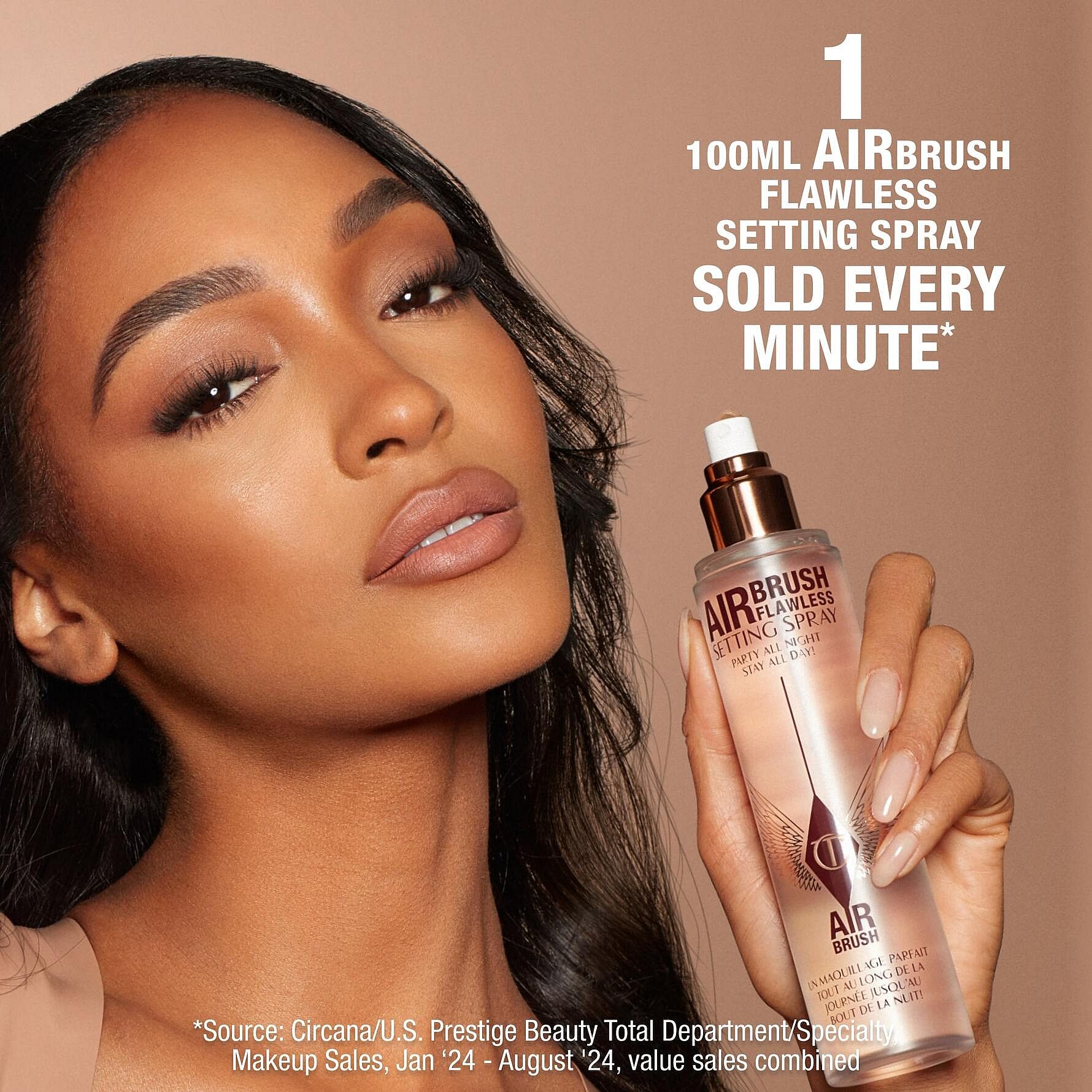 Kjøp Airbrush Flawless Setting Spray 100 ml - Charlotte Tilbury - KICKS