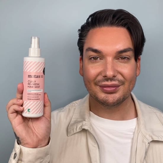 Køb Curly Re-Fresh Hair Mist 200 ml fra Matas Striber - Matas