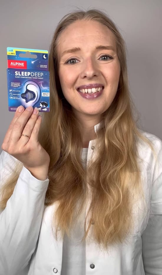 Køb Ørepropper SleepDeep Multi 2x2 stk fra Alpine Hearing Protection ...