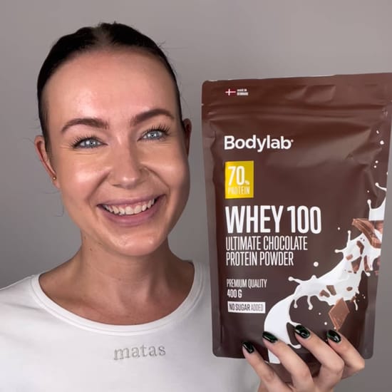 Køb Whey 100 Proteinpulver 400 g Ultimate Chocolate fra Bodylab - Matas