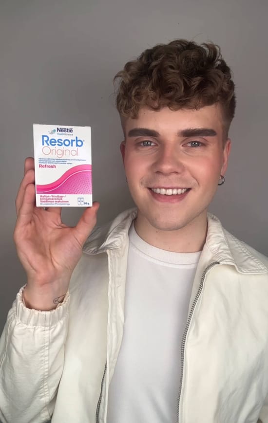 Køb Original Hindbær 2 x 10 stk. fra Resorb - Matas